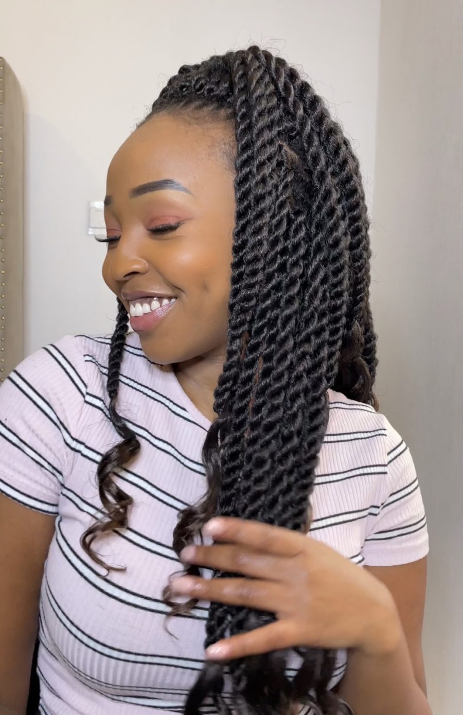 Sharon Mwangi and Wanjiru Njiru show us how to get our Curls and Colour ...